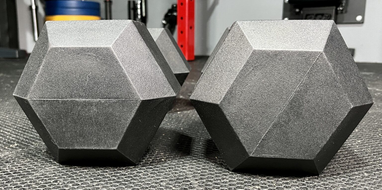 Living Fit Hex Rubber Dumbbells Review - Best Budget Dumbbells