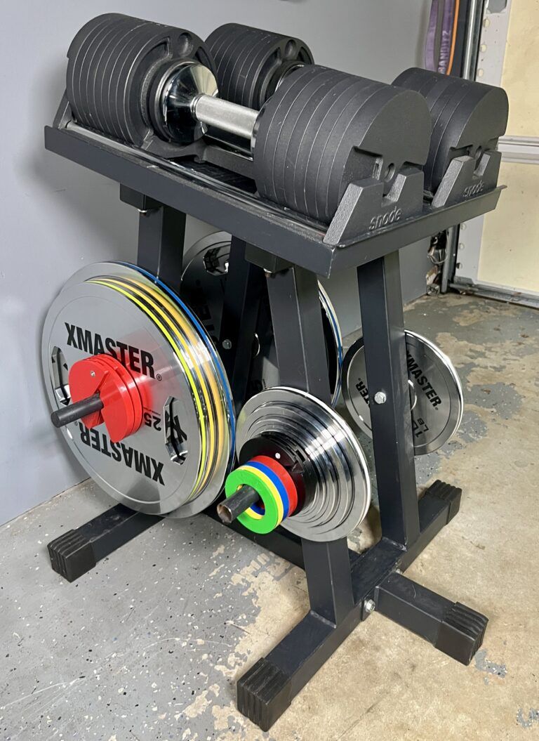 Titan Adjustable Dumbbell Stand Review - Weight Plate Tree