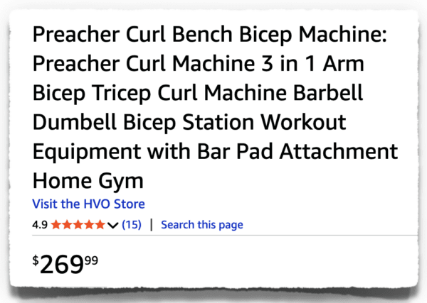 HVO Preacher Curl Machine Review - Preacher Curl Bench & More