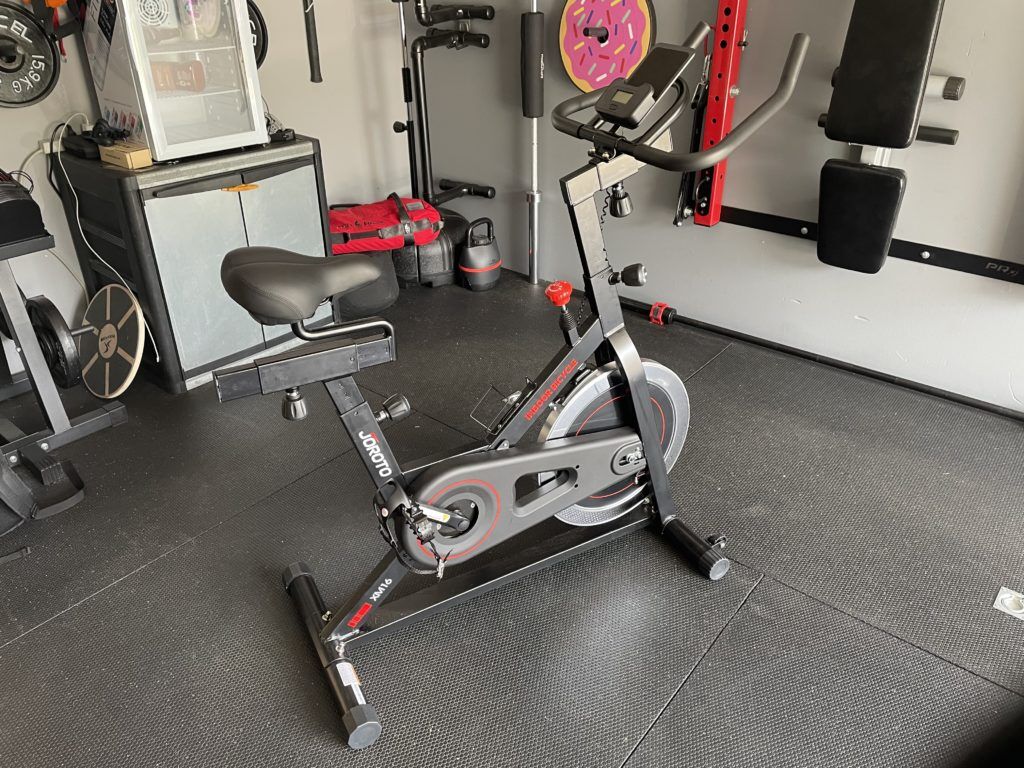 Joroto XM16 Spin Bike Review Under 400 Garage Gym Ideas
